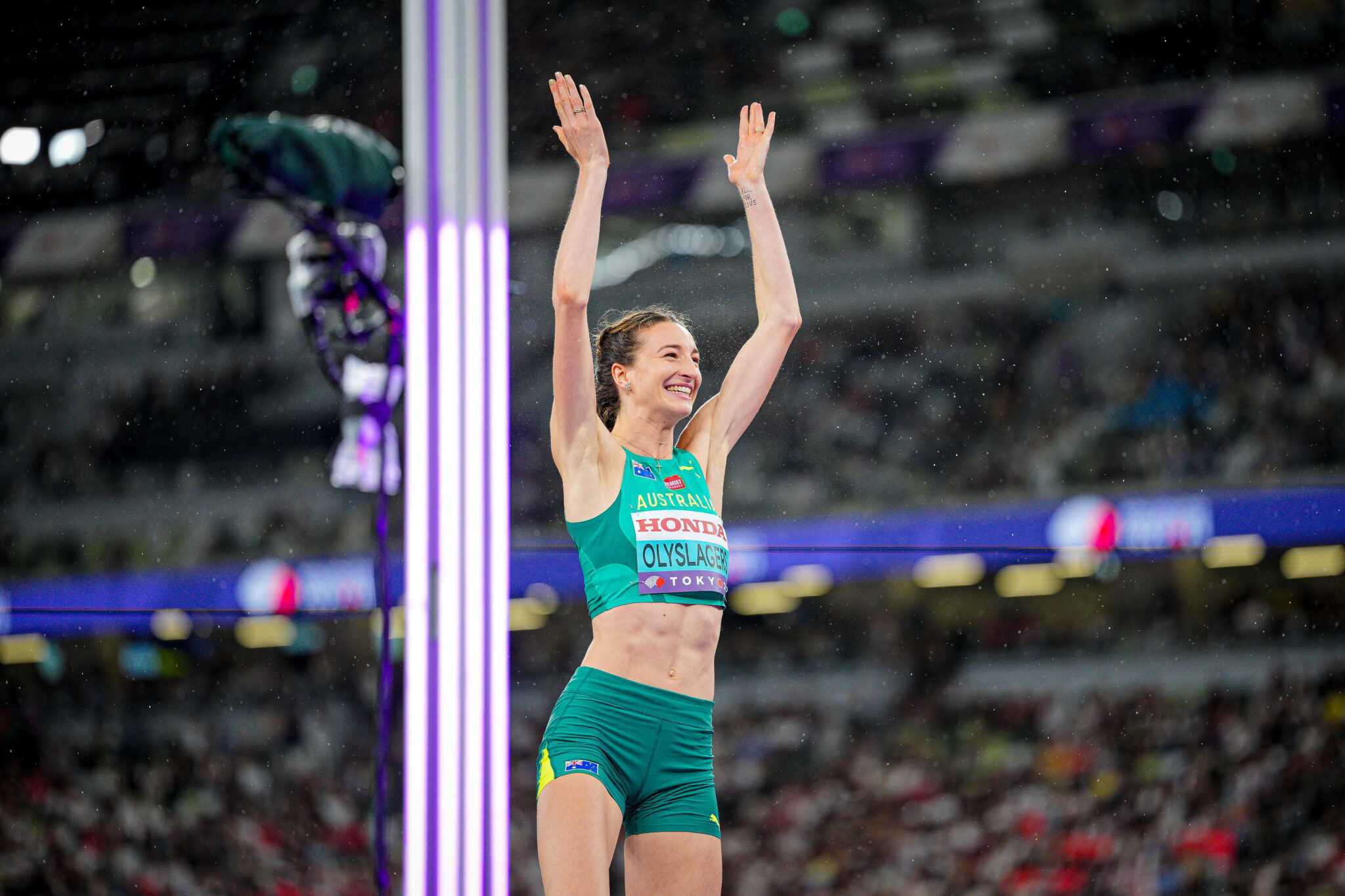 Leichtathletik WM 2025 Tokio Sportnachricht 4 mal 100 Meter USA